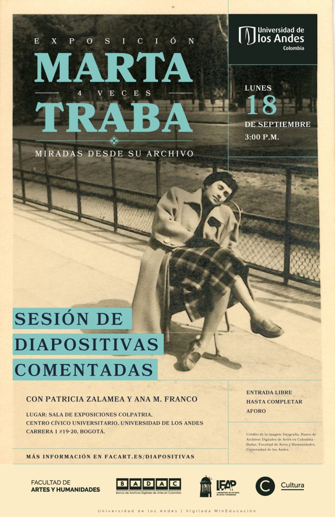 Sesión de diapositivas comentadas | Marta Traba | Uniandes