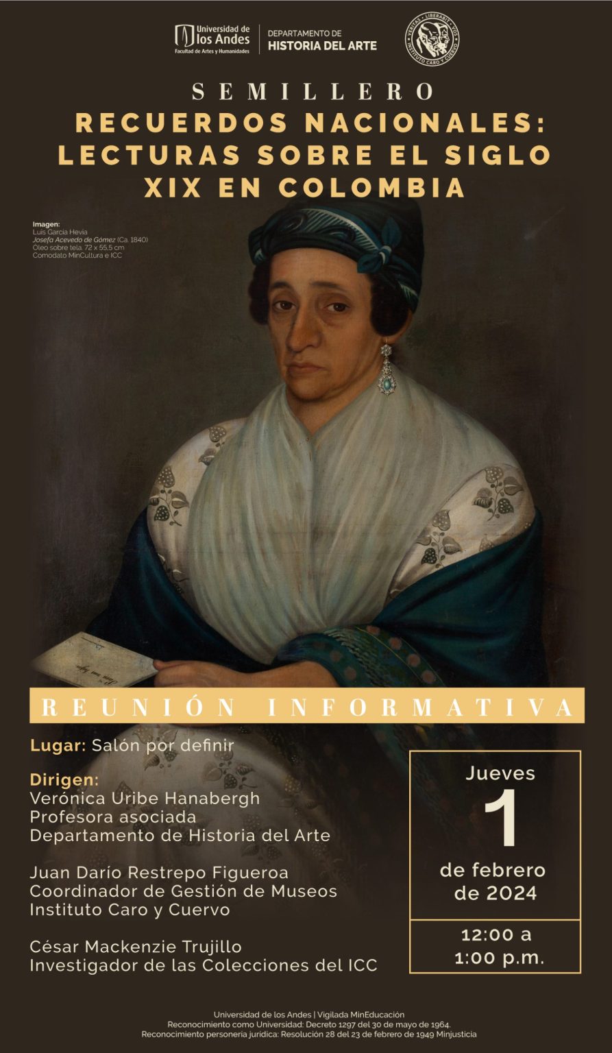 Semillero Recuerdos Nacionales : lecturas sobre el siglo XIX en Colombia - Departamento de ...